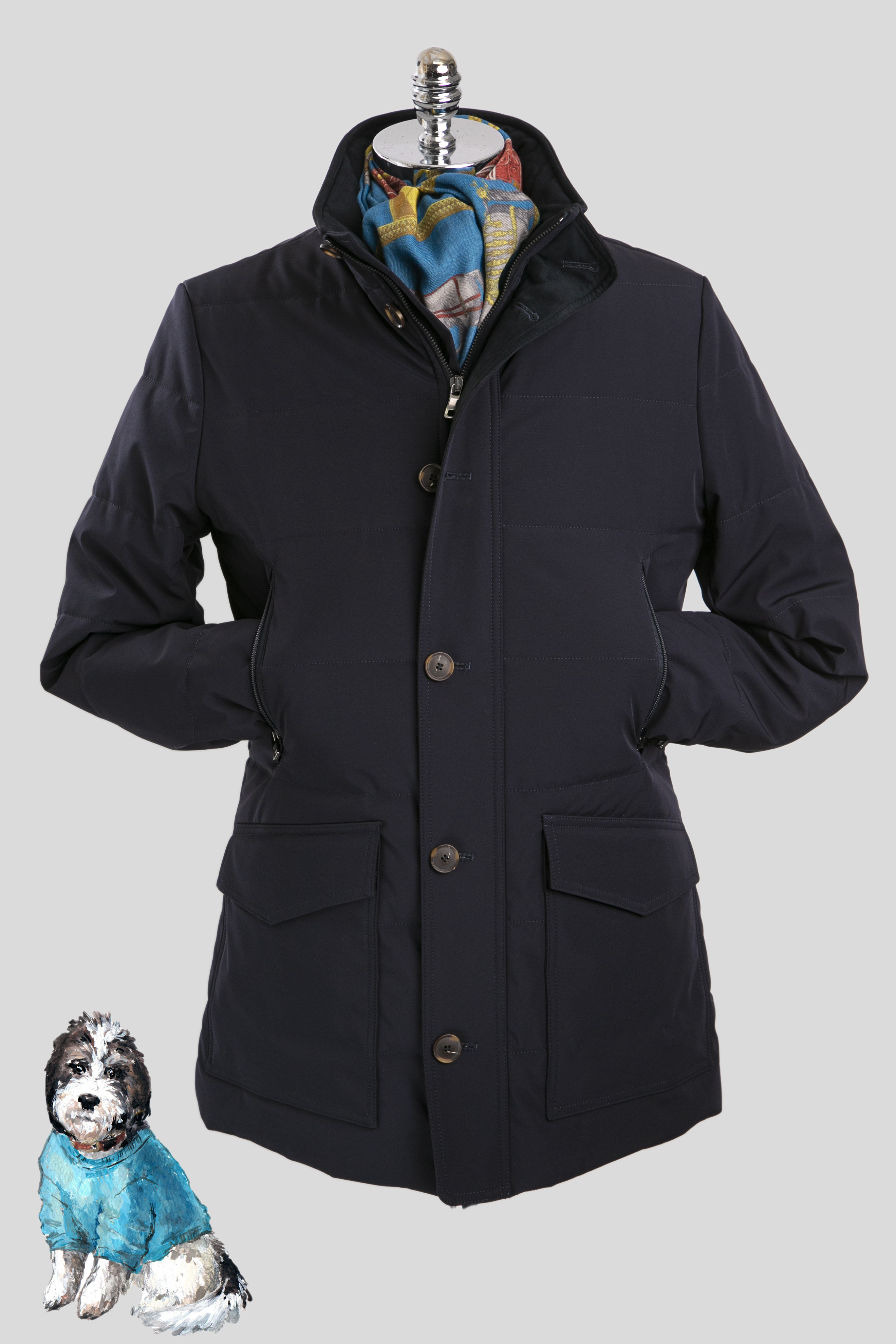 Outerwear - Peter Elliot Blue