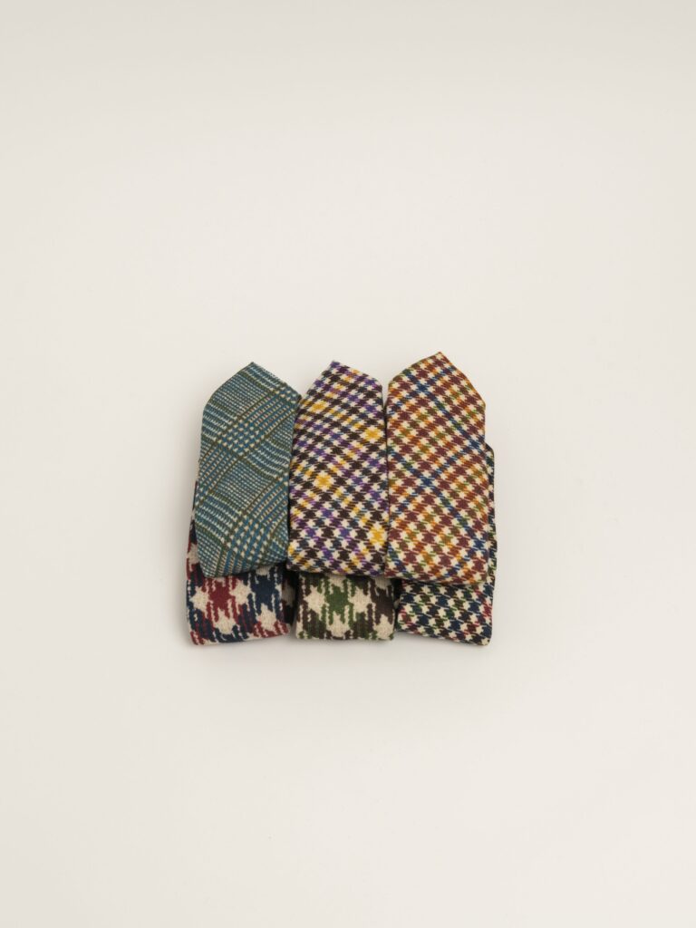 Men's Cashmere Ties - Peter Elliot Blue